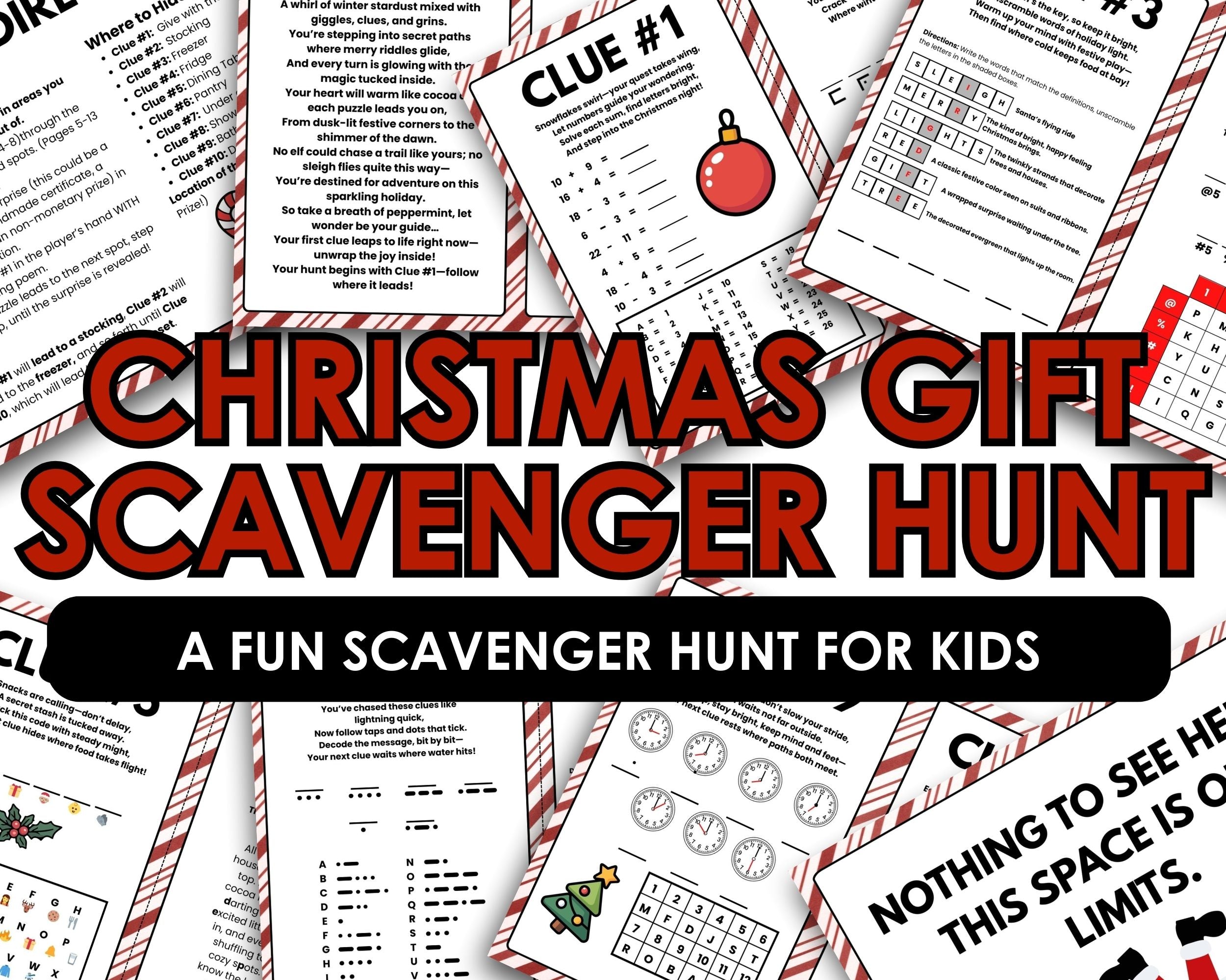 Christmas Gift Scavenger Hunt – Add A Little Adventure