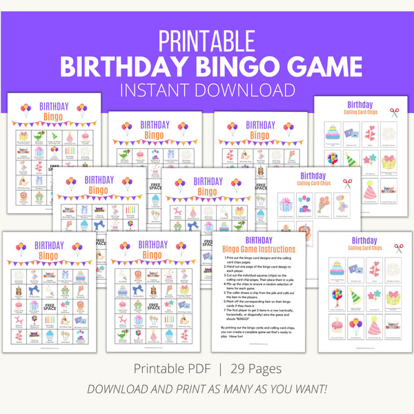 Birthday Bingo – Add A Little Adventure