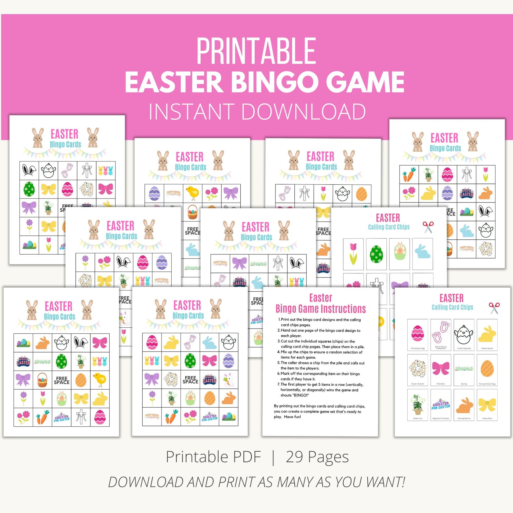 Easter Bingo – Add A Little Adventure