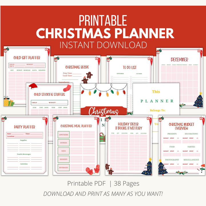 Printables for Holidays & Occasions and to Keep You Organized – Add A ...