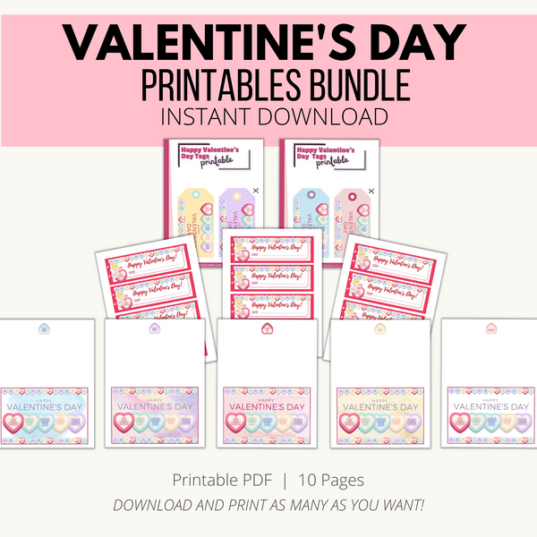 Valentine's Day Printables Bundle – Add A Little Adventure